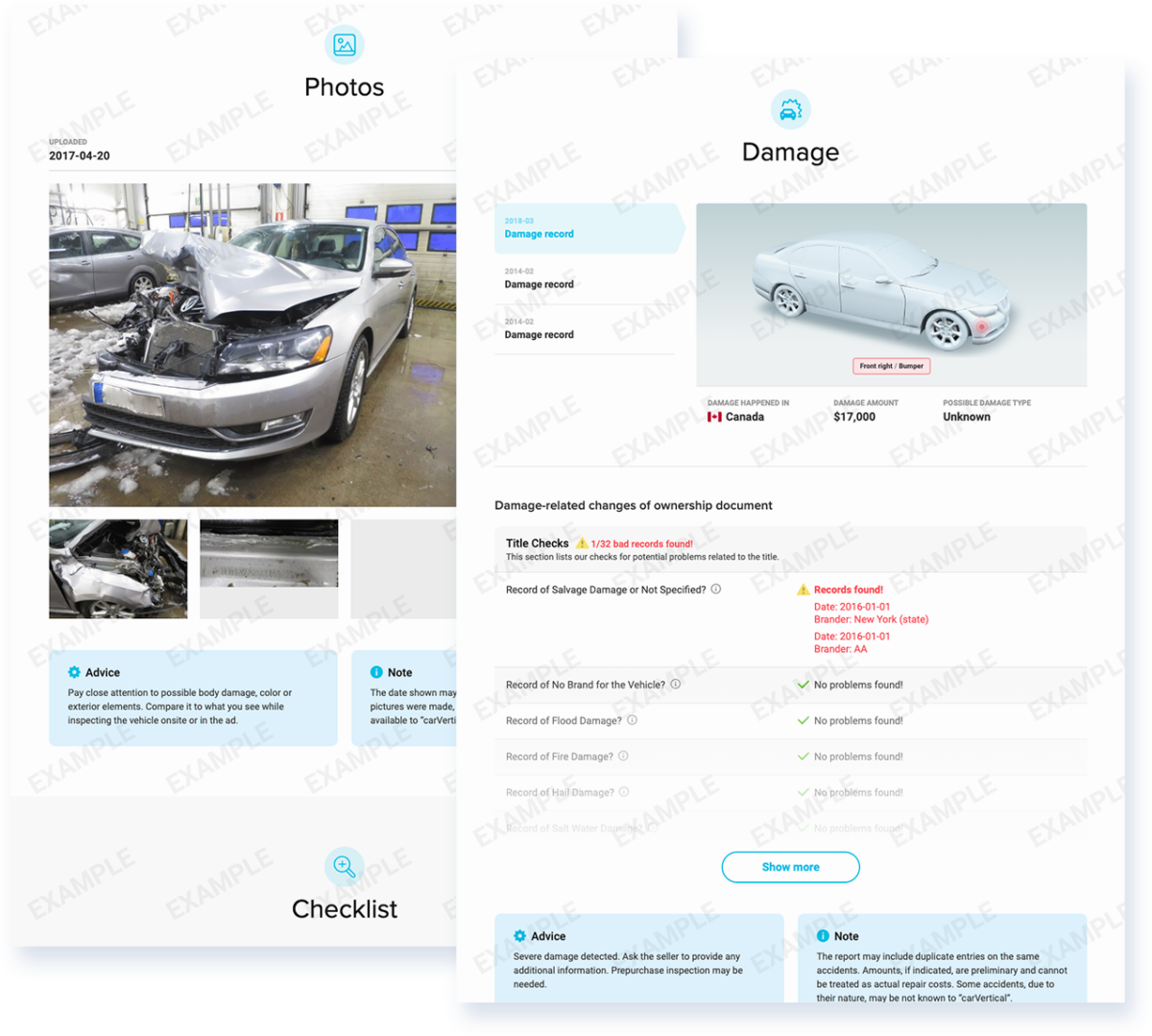 Get an Instant VIN Check Report - carVIN.io